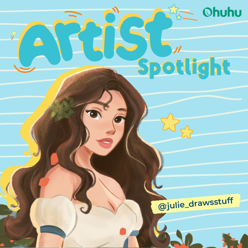 Artist spotlight @julie_drawsstuff – Ohuhu