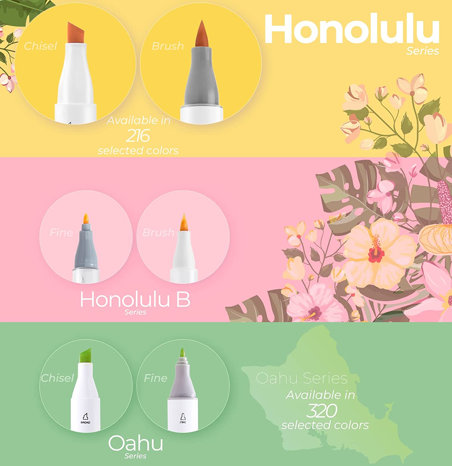 Alcohol based Markers Ohuhu alcohol-based-markers-ohuhu