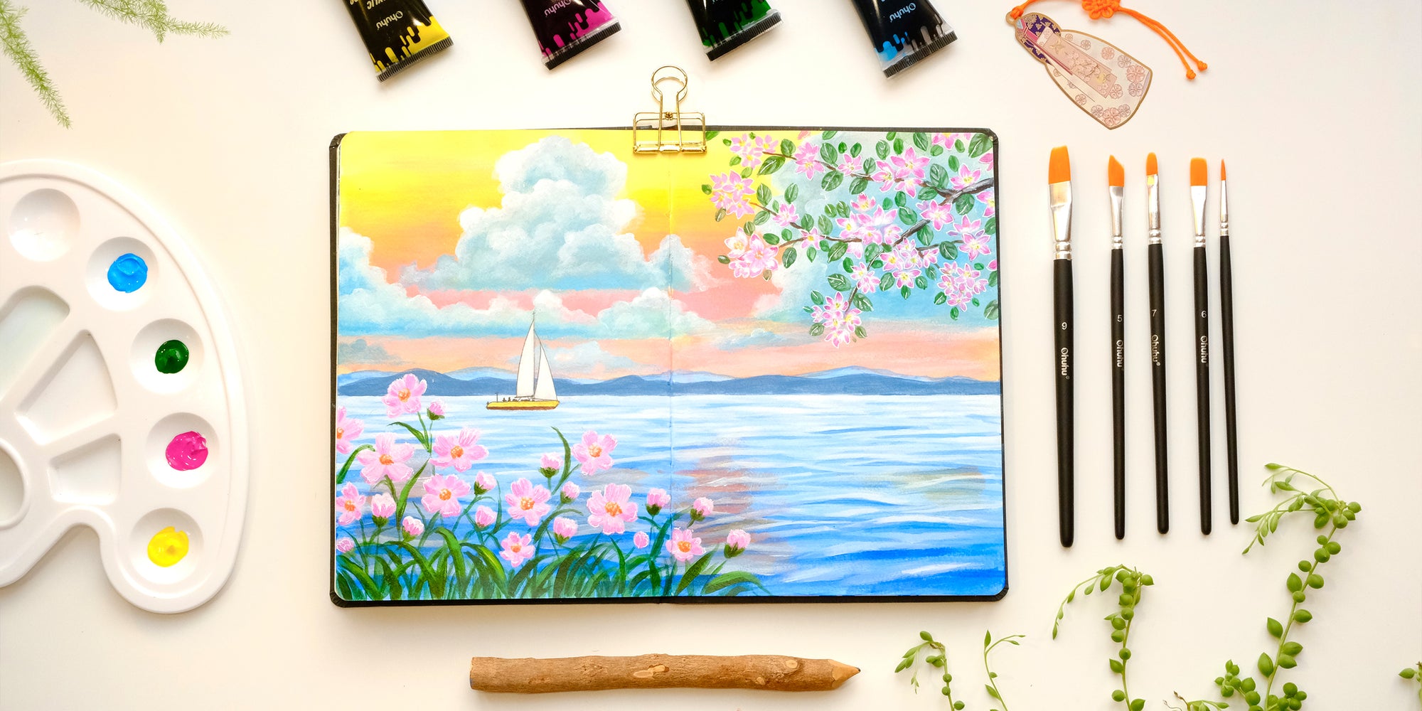 8 Tips for Painting With Acrylics for Beginners – Ohuhu