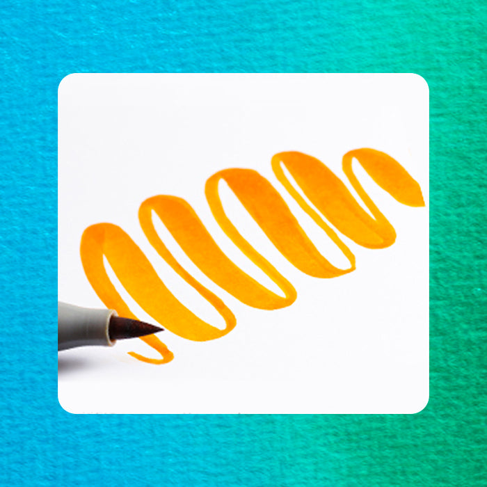 Ohuhu Honolulu BR2 / YR313 Individual Marker, Brush & Chisel